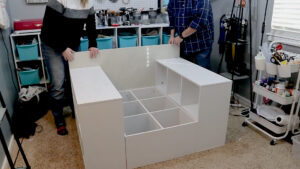 Make Your Own DIY Craft Table Using Inexpensive Pieces