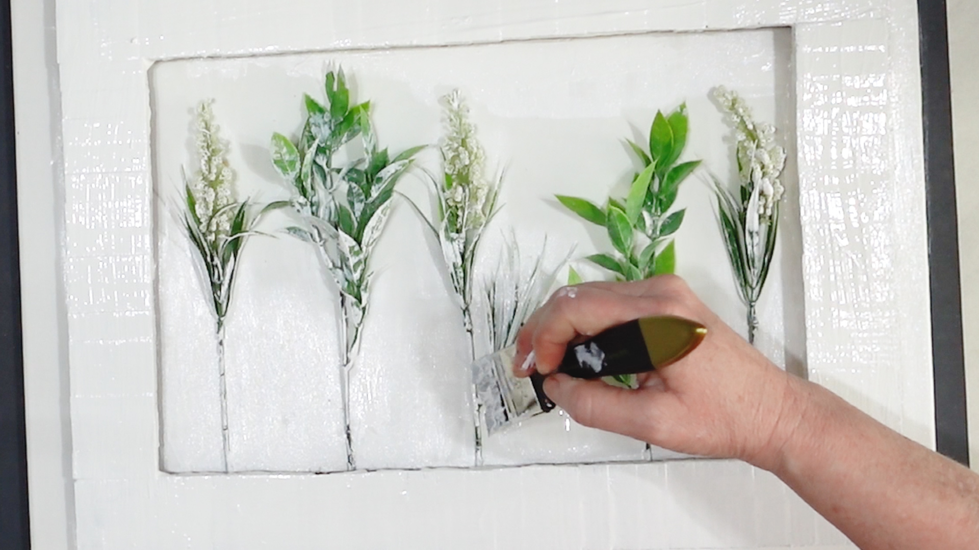 DIY Textured Wall Art - True Whimsy