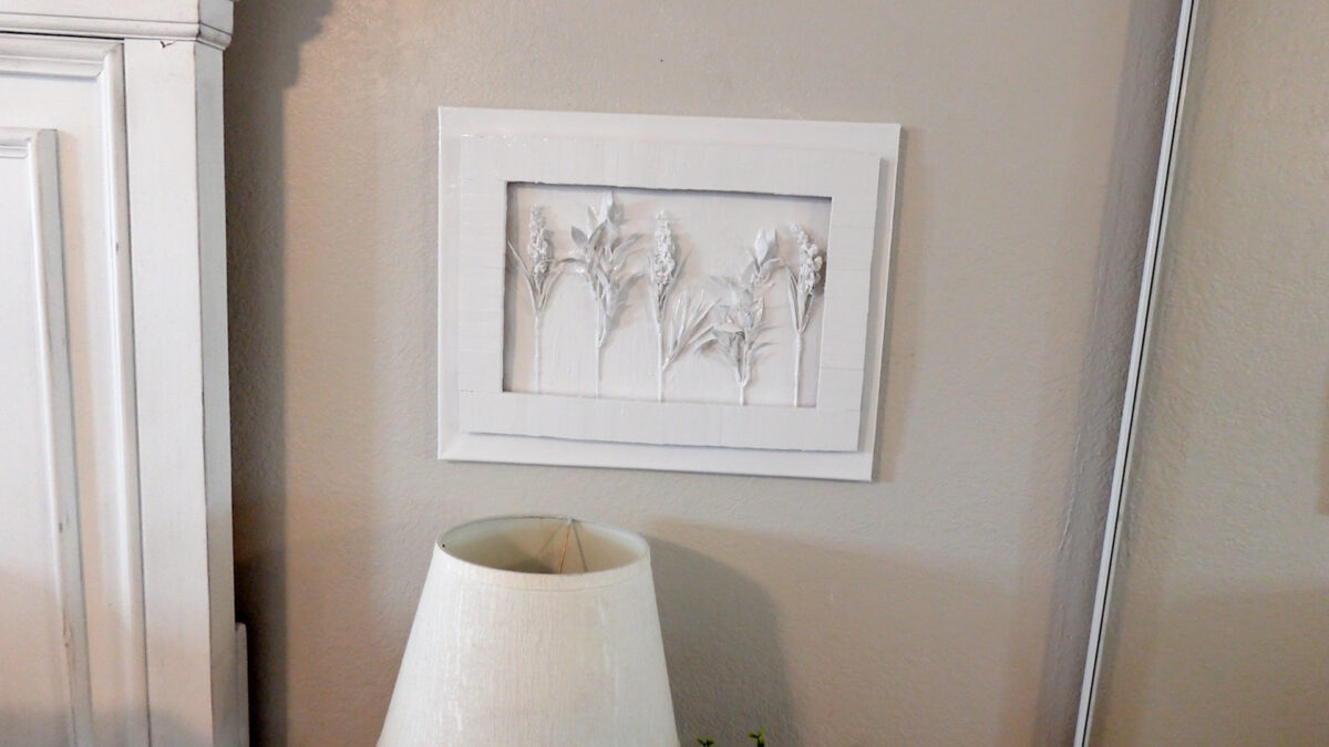 DIY Textured Wall Art - True Whimsy